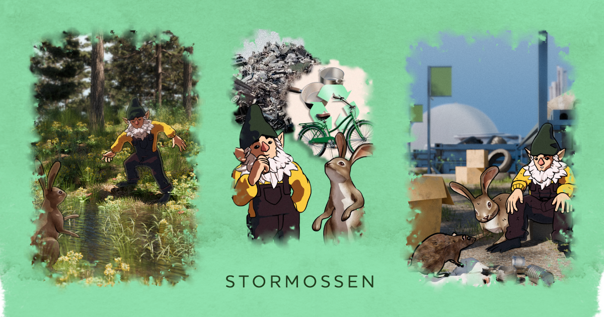 Mossen kierrätysseikkailu - Stormossen